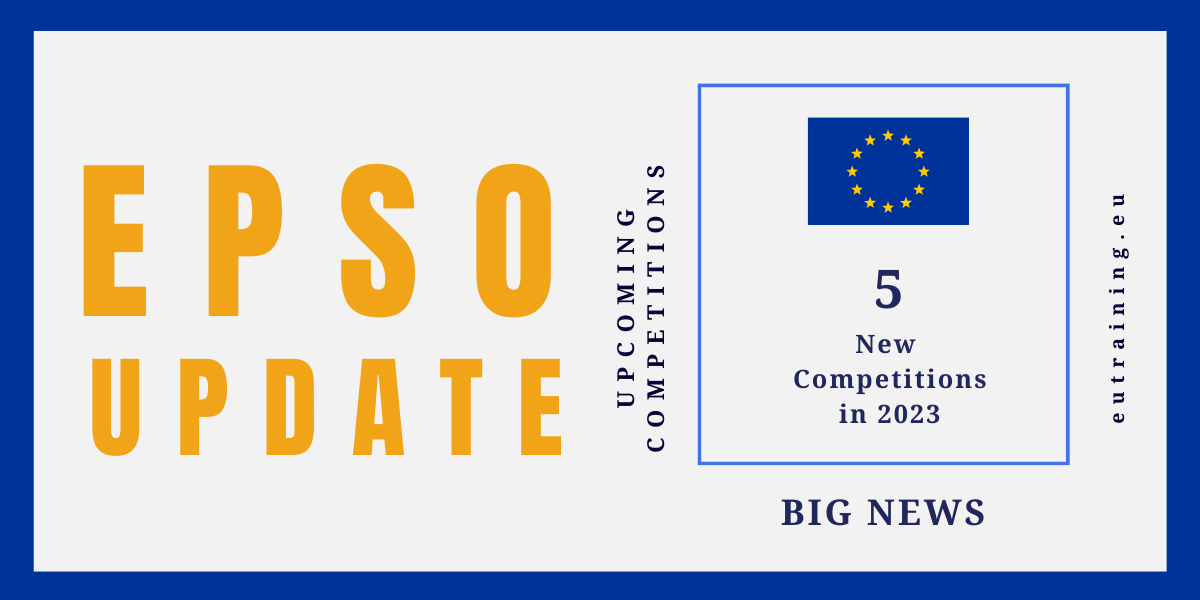 EPSO Update: 5 New Competitions Announced | EU Training EPSO Update: 5 New Competitions Announced | EU Training